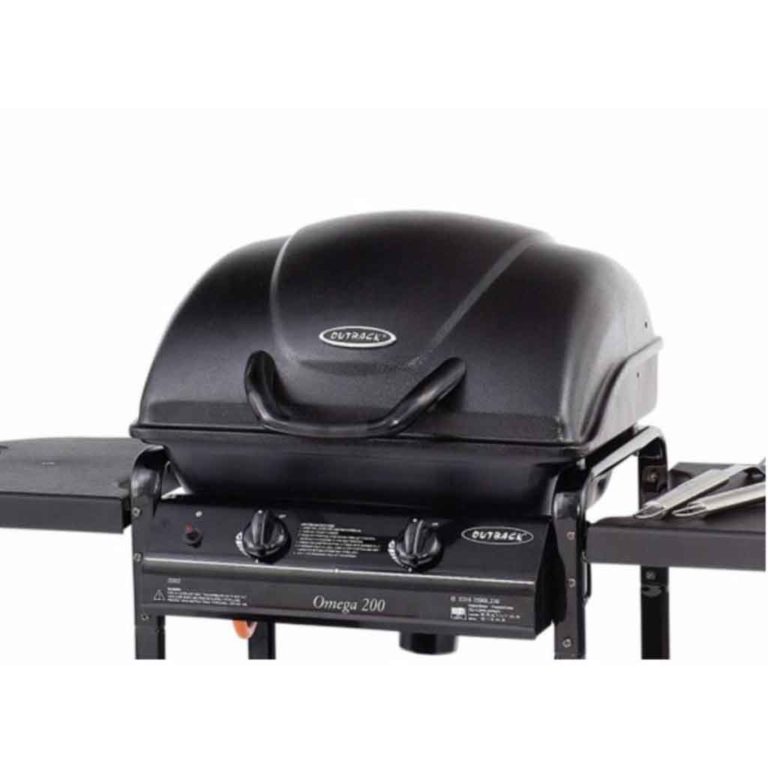 OUTBACK BBQ Omega 200 Gas with adaptor - X-BBQ Grill Vietnam
