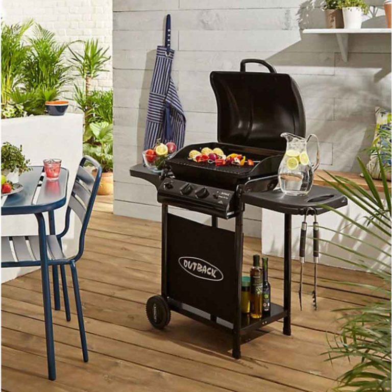 Bếp nướng OUTBACK BBQ Omega 200 Gas with adaptor - X-BBQ Grill Vietnam