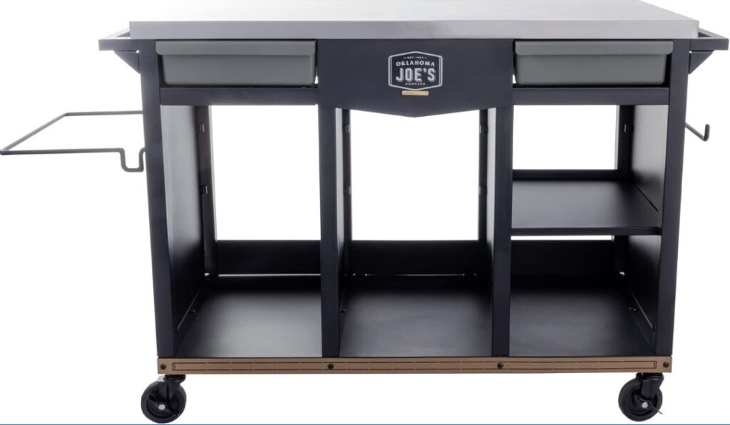 Oklahoma Joe's Workstation DLX Prep & Storage Cart - 23252169 - X-BBQ ...