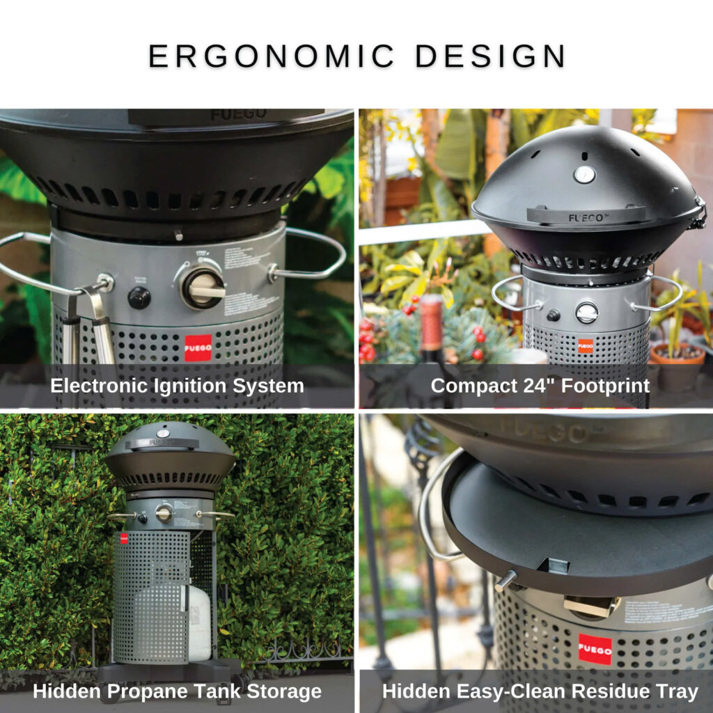 Fuego BBQ gas grill Element Professional F24C